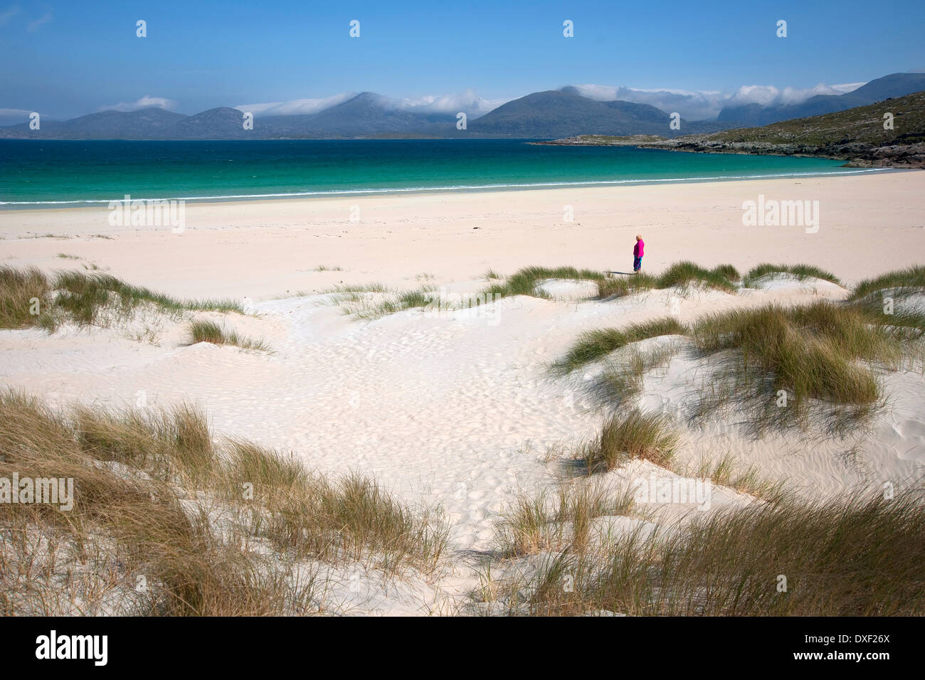 Luskentyre beach scotland hi-res stock photography and images - Alamy