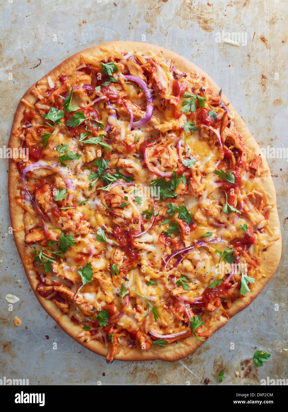 Pizza, people, above view hi-res stock photography and images - Alamy