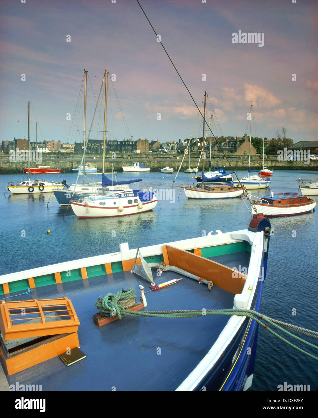 Musselburgh harbour, East Lothian Stock Photo - Alamy