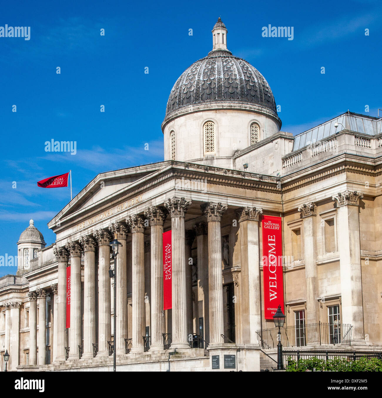 The National Gallery, Trafalgar Square, London Stock Photo - Alamy