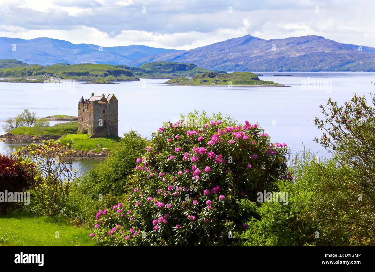 Castle Stalker, Appin, Argyll Stock Photo - Alamy