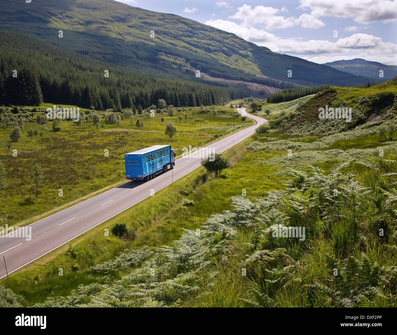 Highland haulage hi-res stock photography and images - Alamy