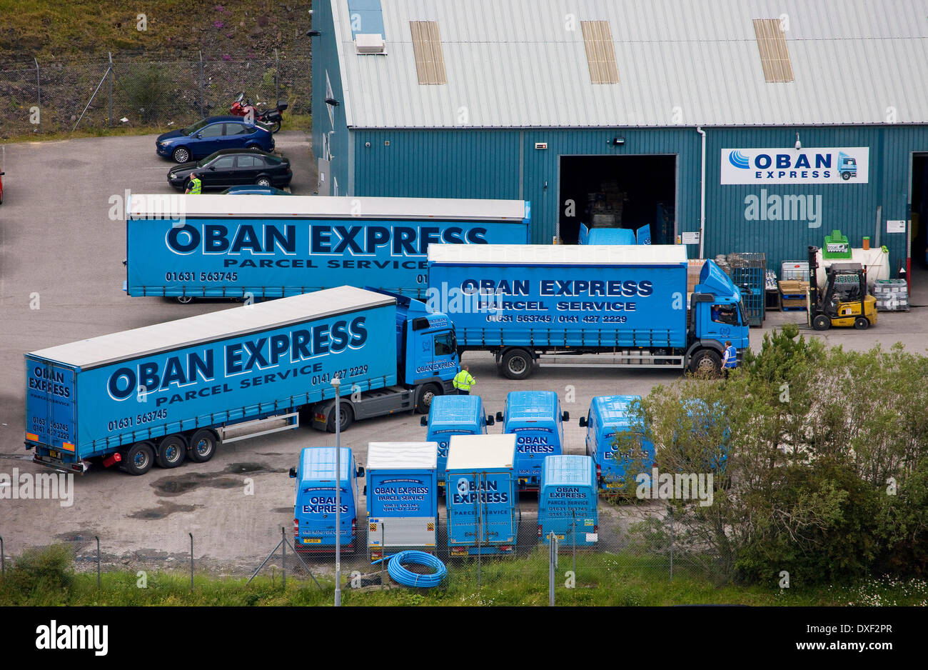 Oban express depot hi-res stock photography and images - Alamy
