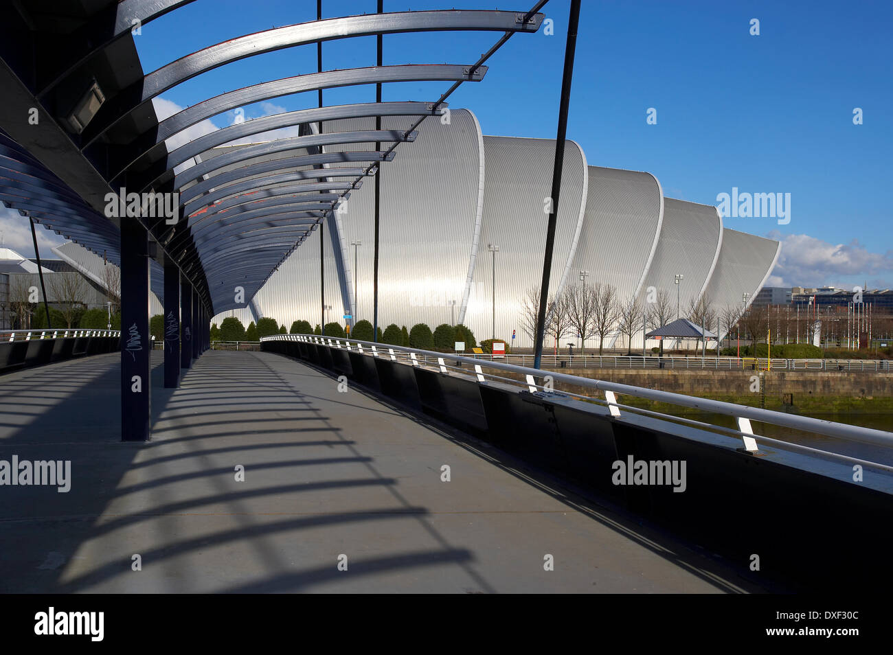 Towards the opera house and scottish exhibition centre as seen from ...