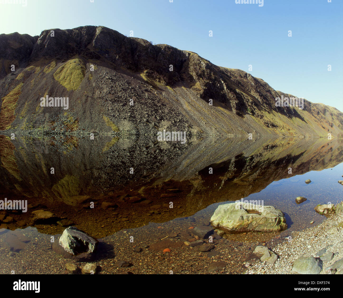Peaceful scene in the pass of Brander, Loch Awe, Argyll Stock Photo - Alamy