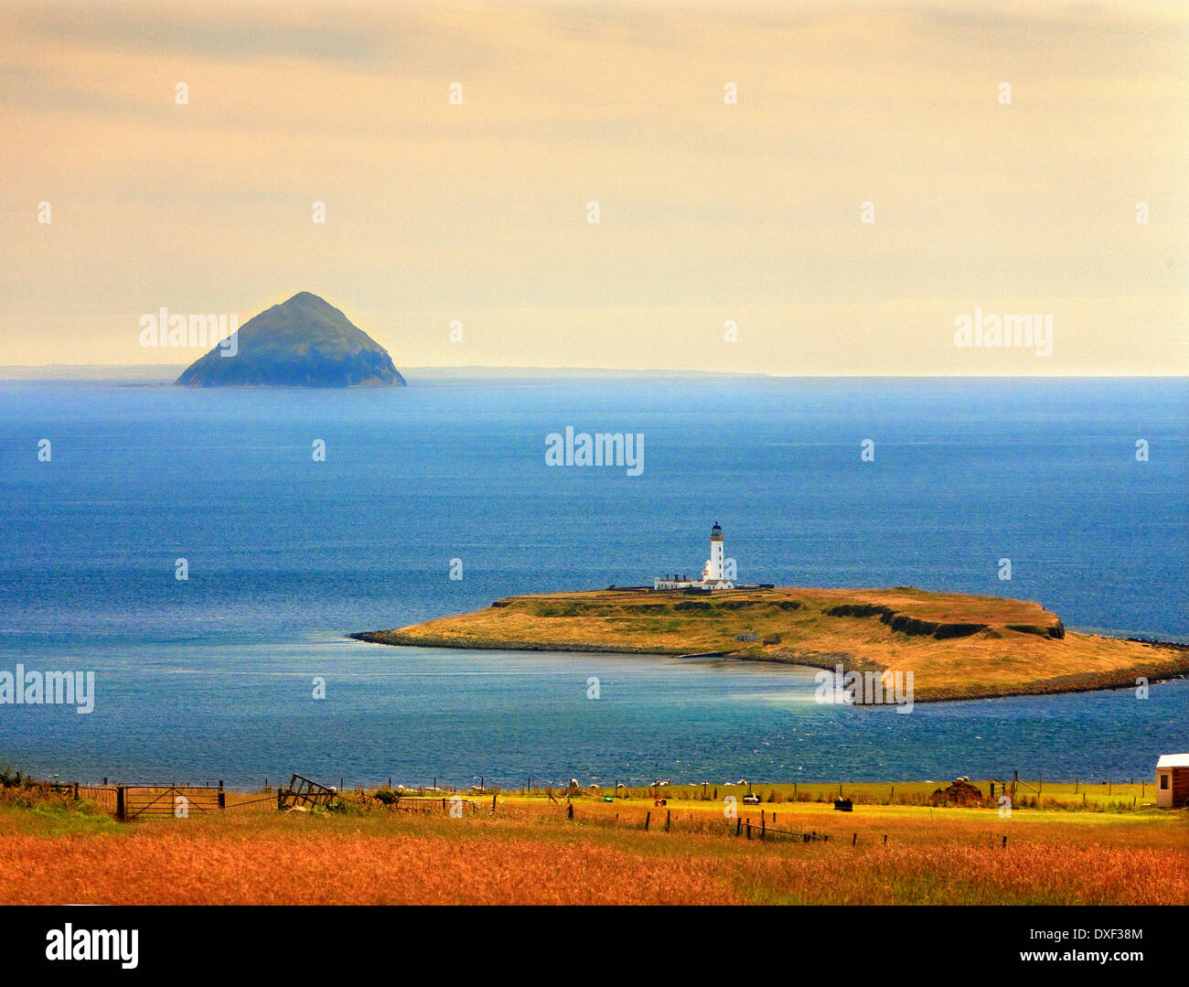 Lighthouse ailsa craig scotland hi-res stock photography and images - Alamy