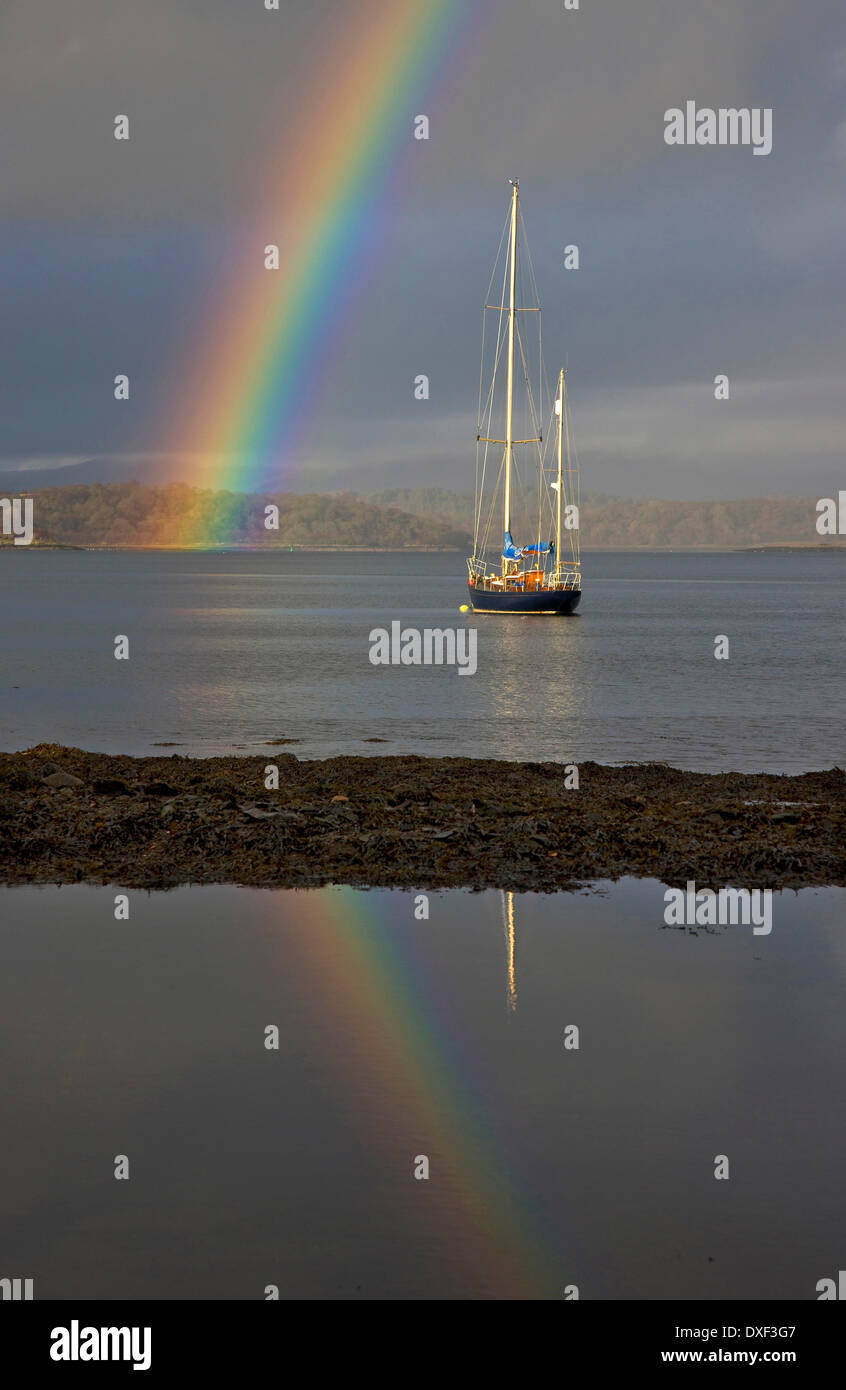 Rainbow in nature hi-res stock photography and images - Alamy