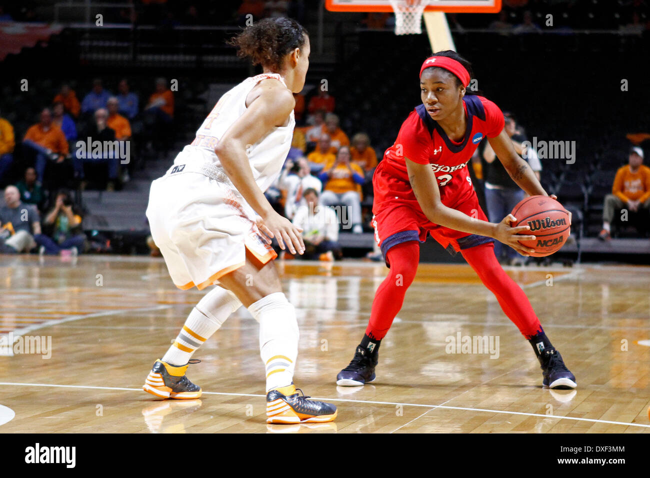 March 24, 2014 - Knoxville, TN, USA - March 24, 2014: St. John's Red ...
