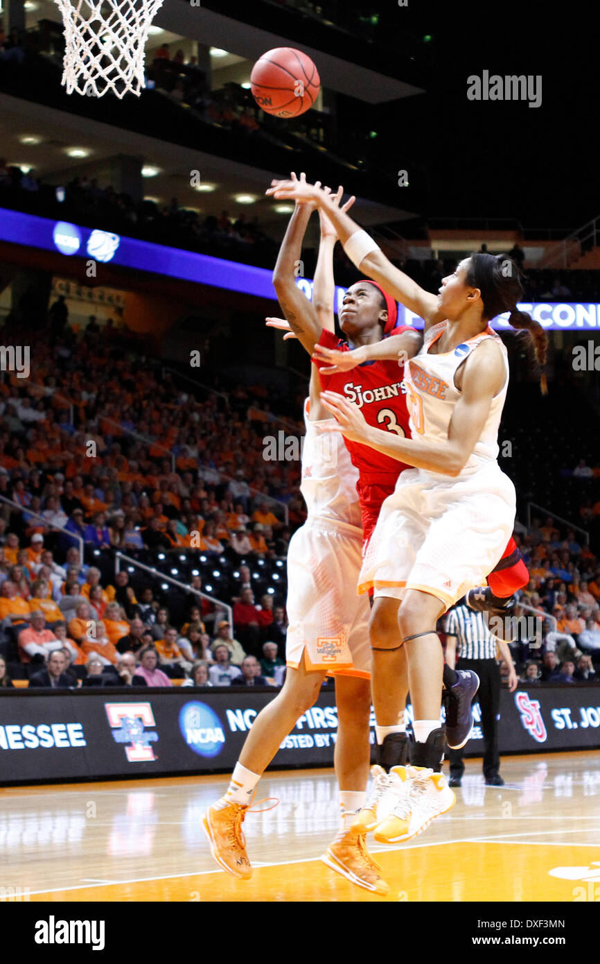 March 24, 2014 - Knoxville, TN, USA - March 24, 2014: St. John's Red ...