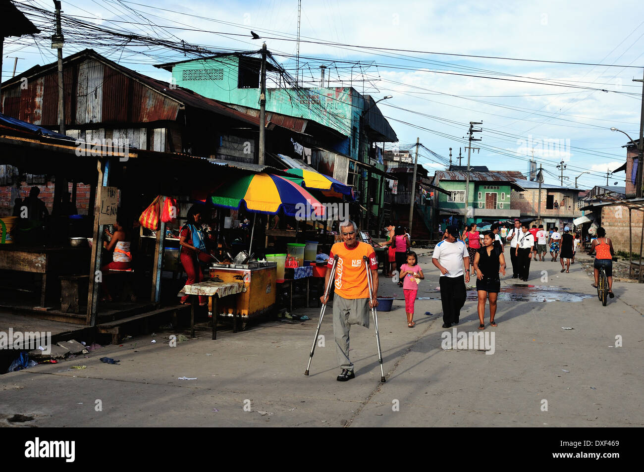 Market of Belen in IQUITOS . Department of Loreto .PERU Stock Photo - Alamy