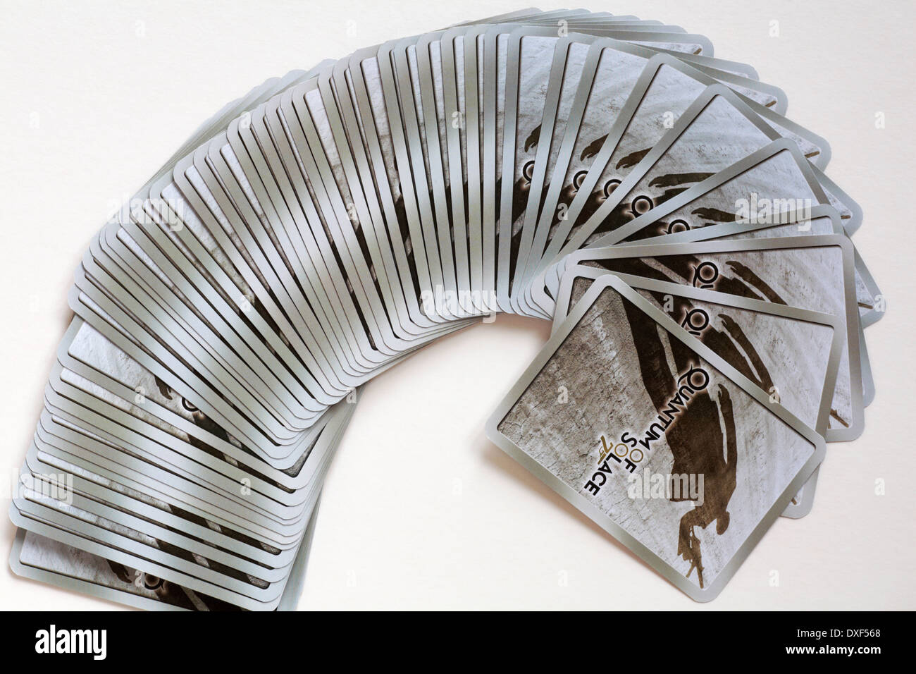 007 the bond movie poster playing cards hi-res stock photography and ...