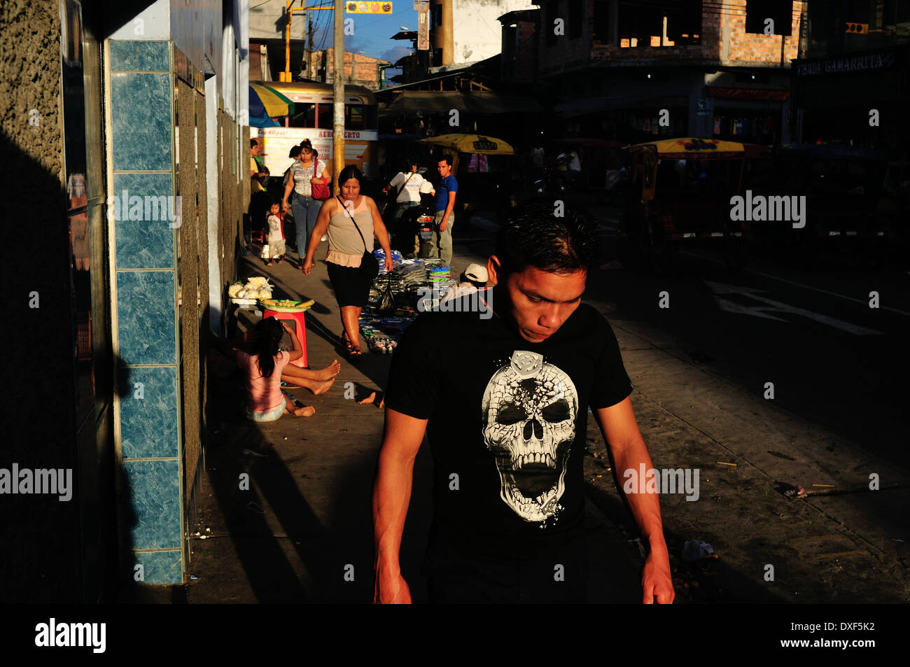 Market of Belen in IQUITOS . Department of Loreto .PERU Stock Photo - Alamy