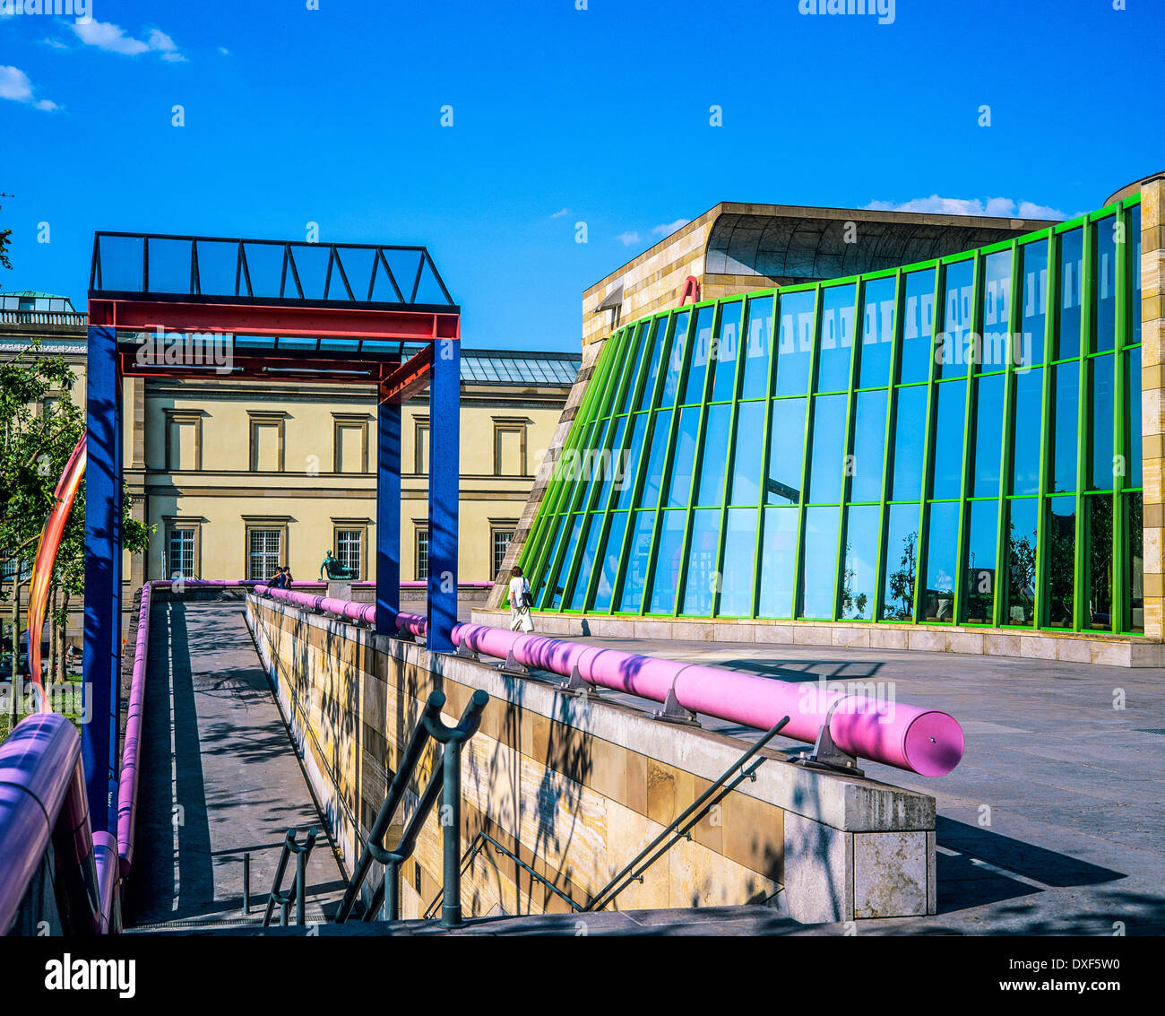 Staatsgalerie New State Gallery museum Stuttgart Baden-Württemberg ...