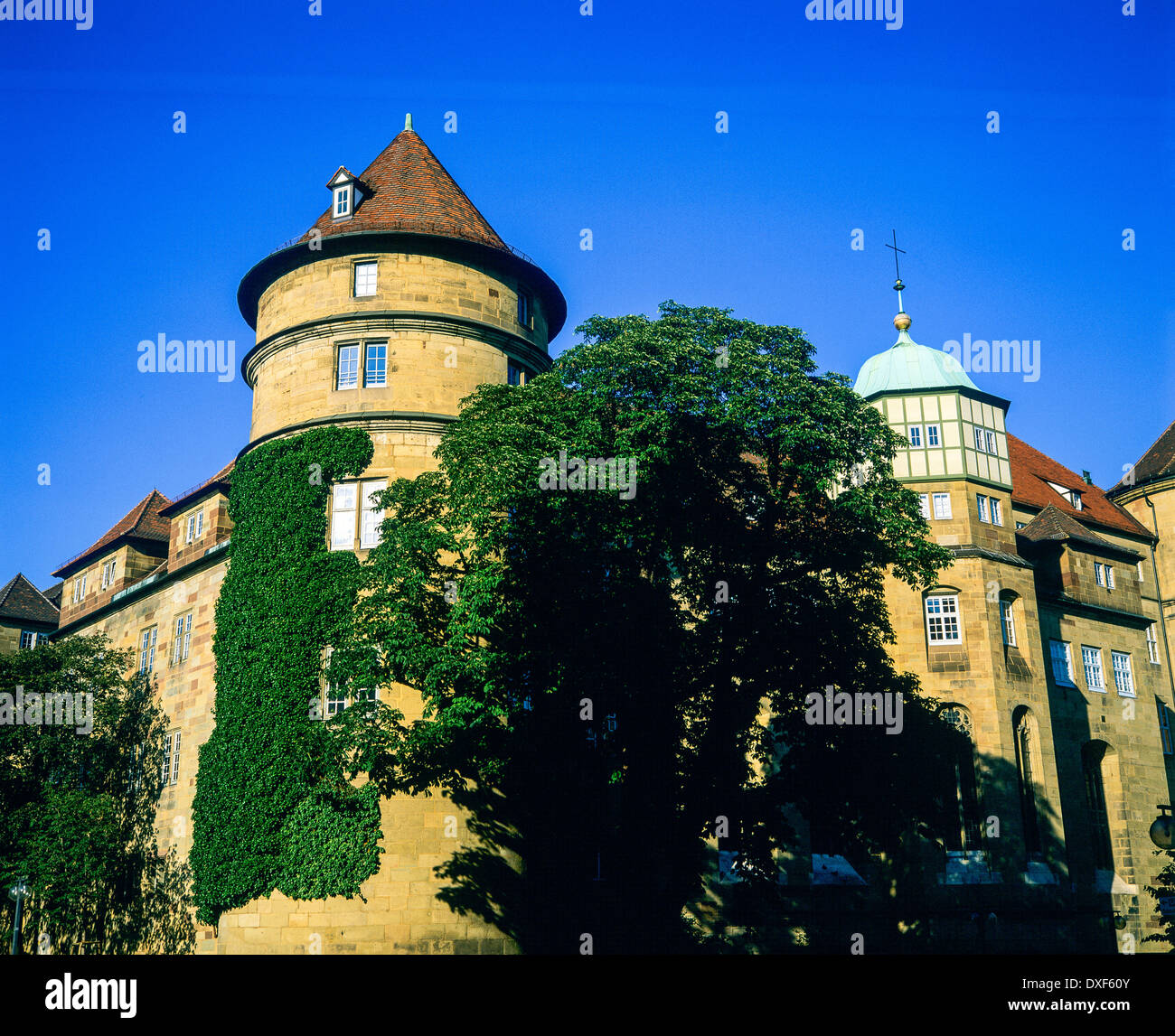 Altes Schloss old castle Stuttgart Baden-Württemberg Germany Stock ...