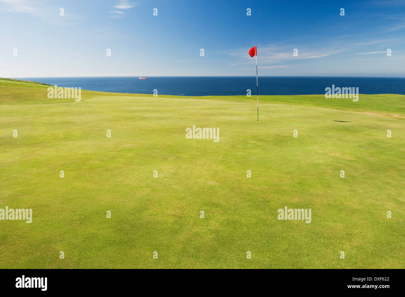Royal Tarlair Golf Course, Macduff, Aberdeenshire, Scotland Stock Photo ...