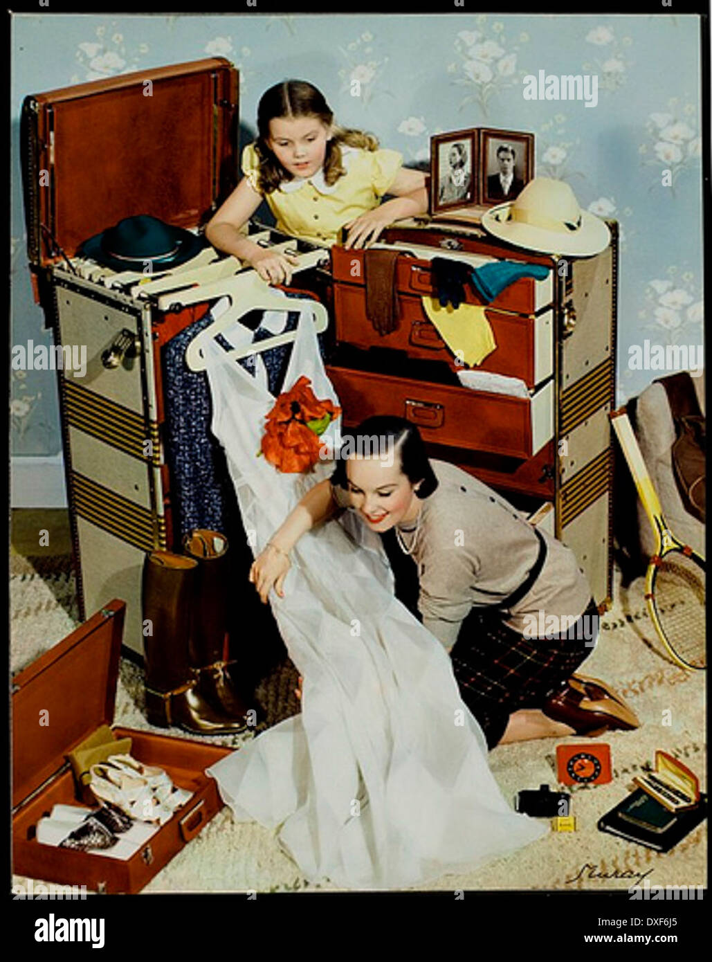 Magazine cover 1940s hi-res stock photography and images - Alamy