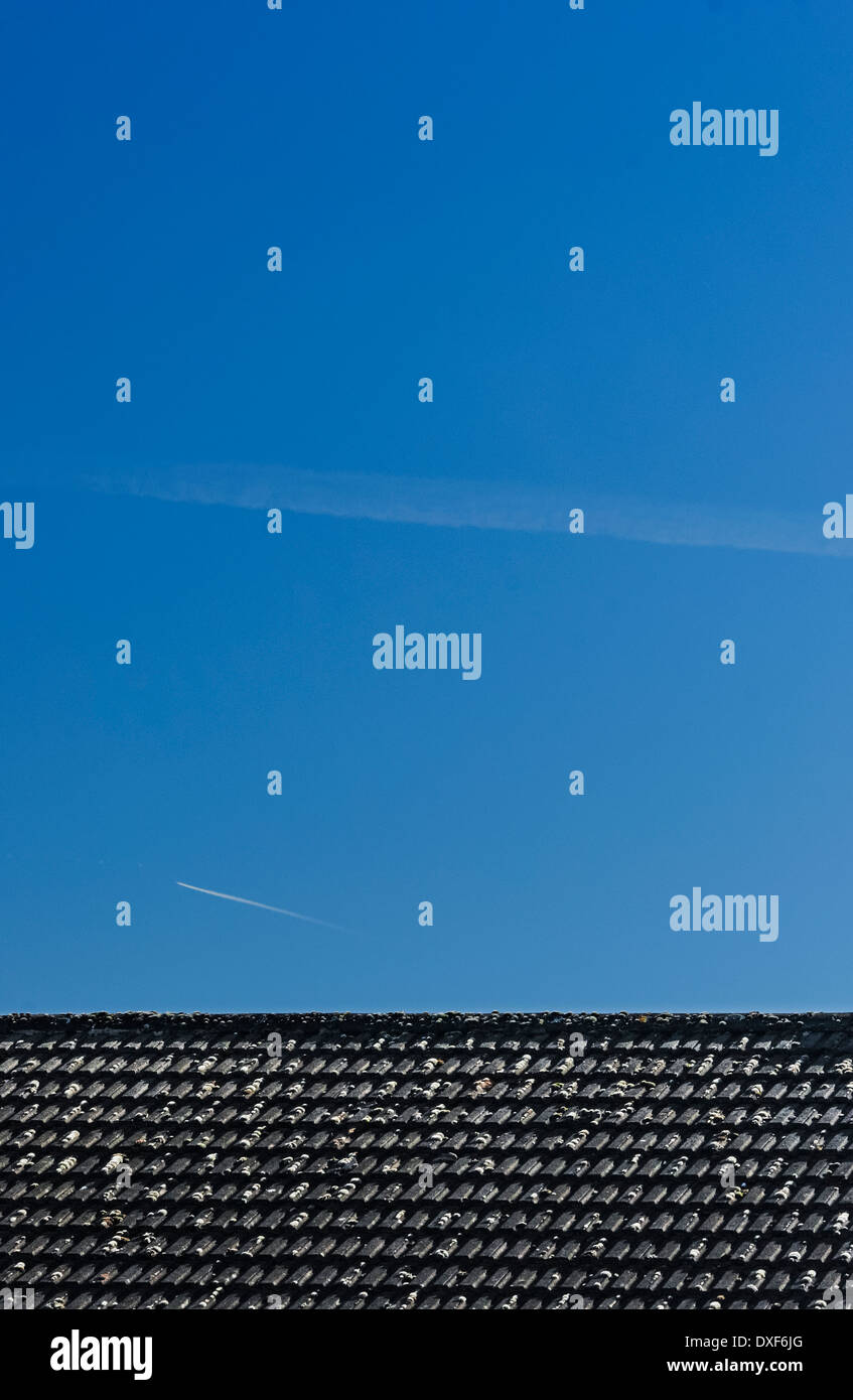 Blue rooftop hi-res stock photography and images - Alamy