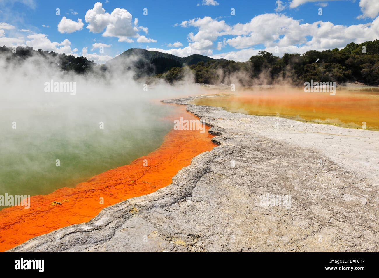 Champagne Pool, Wai-O-Tapu Thermal Wonderland, Bay of Plenty, North ...