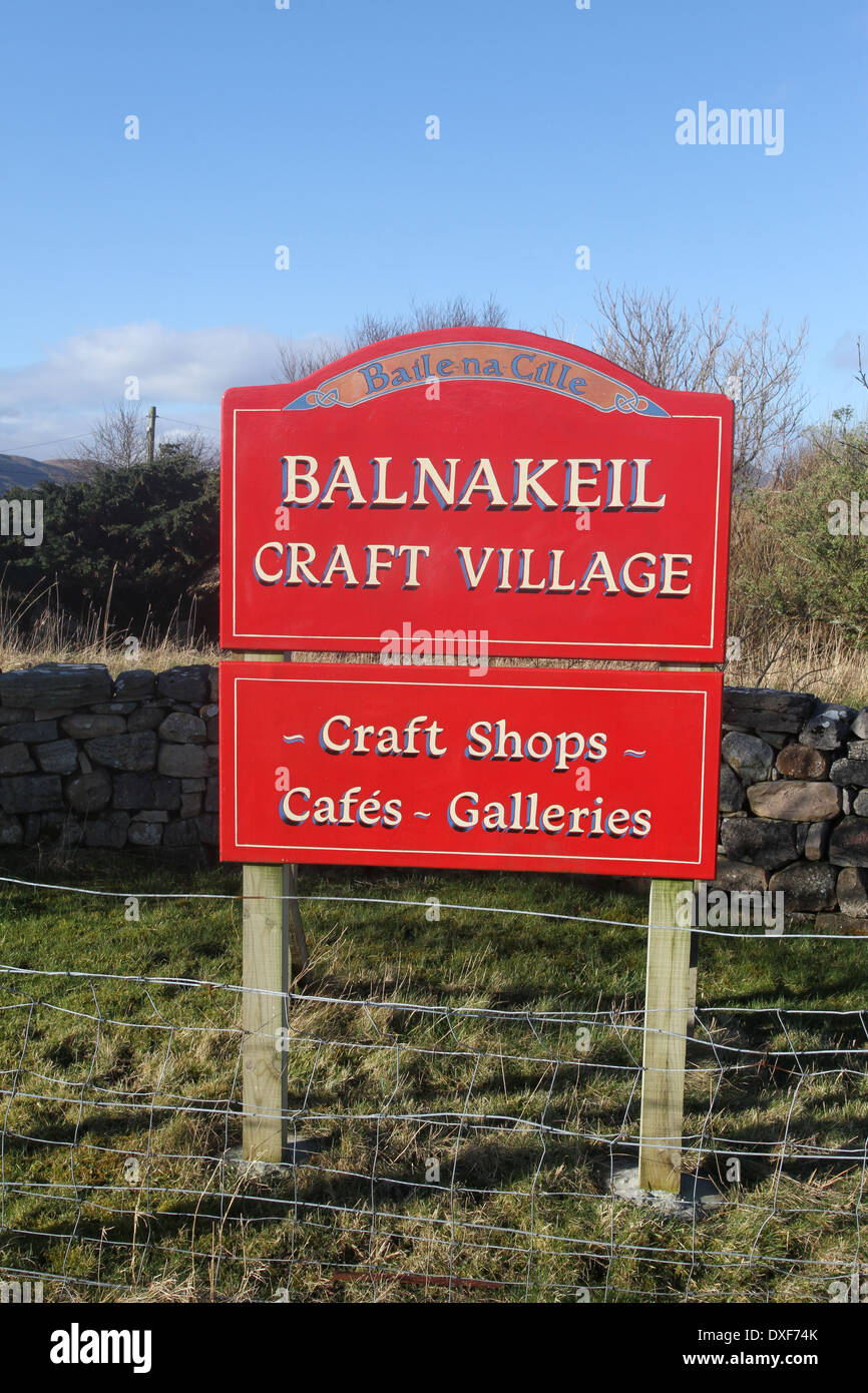 Balnakeil craft village hi-res stock photography and images - Alamy