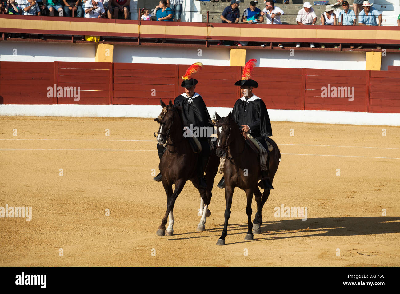 Traditional Spanish bullfighting on July 19, 2013 in La Linea de la ...
