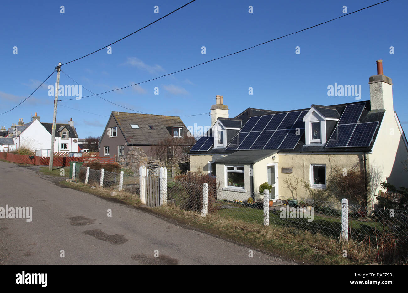 Solar panels scotland hi-res stock photography and images - Alamy