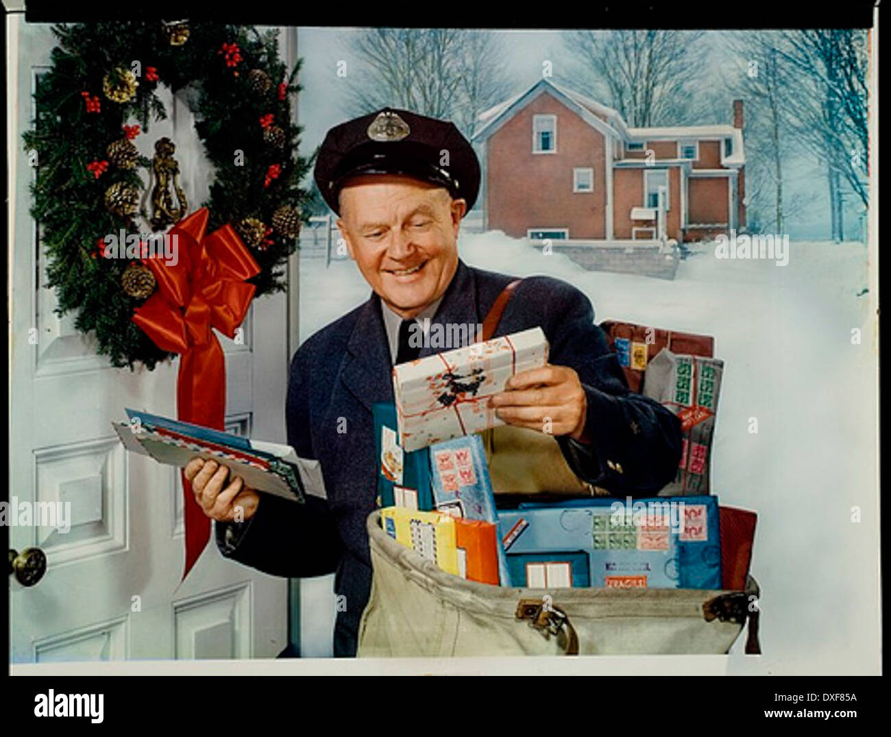 This historical photograph features American Cyanamid, a prominent ...