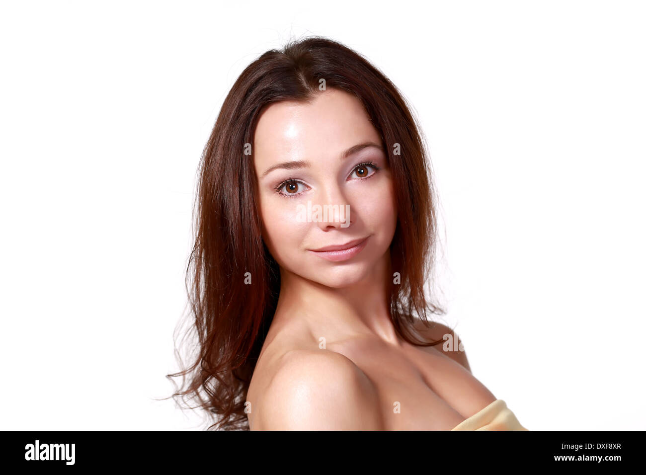 Beautiful young model long hi-res stock photography and images - Alamy