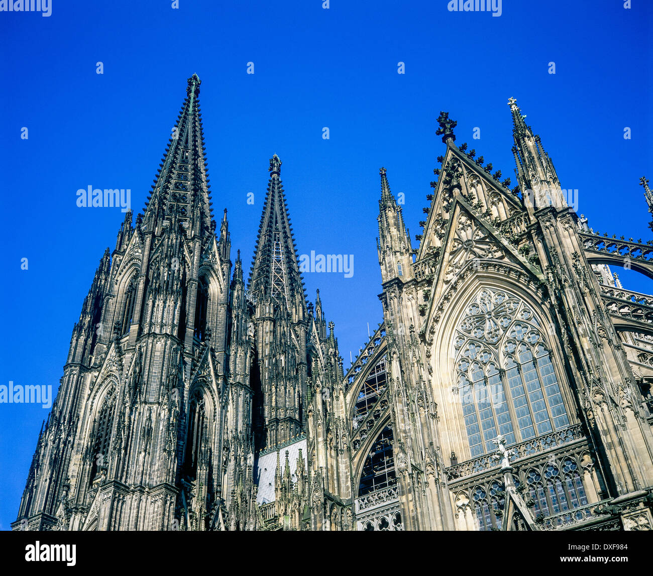 Dom gothic cathedral 13th Century Cologne Germany Stock Photo - Alamy