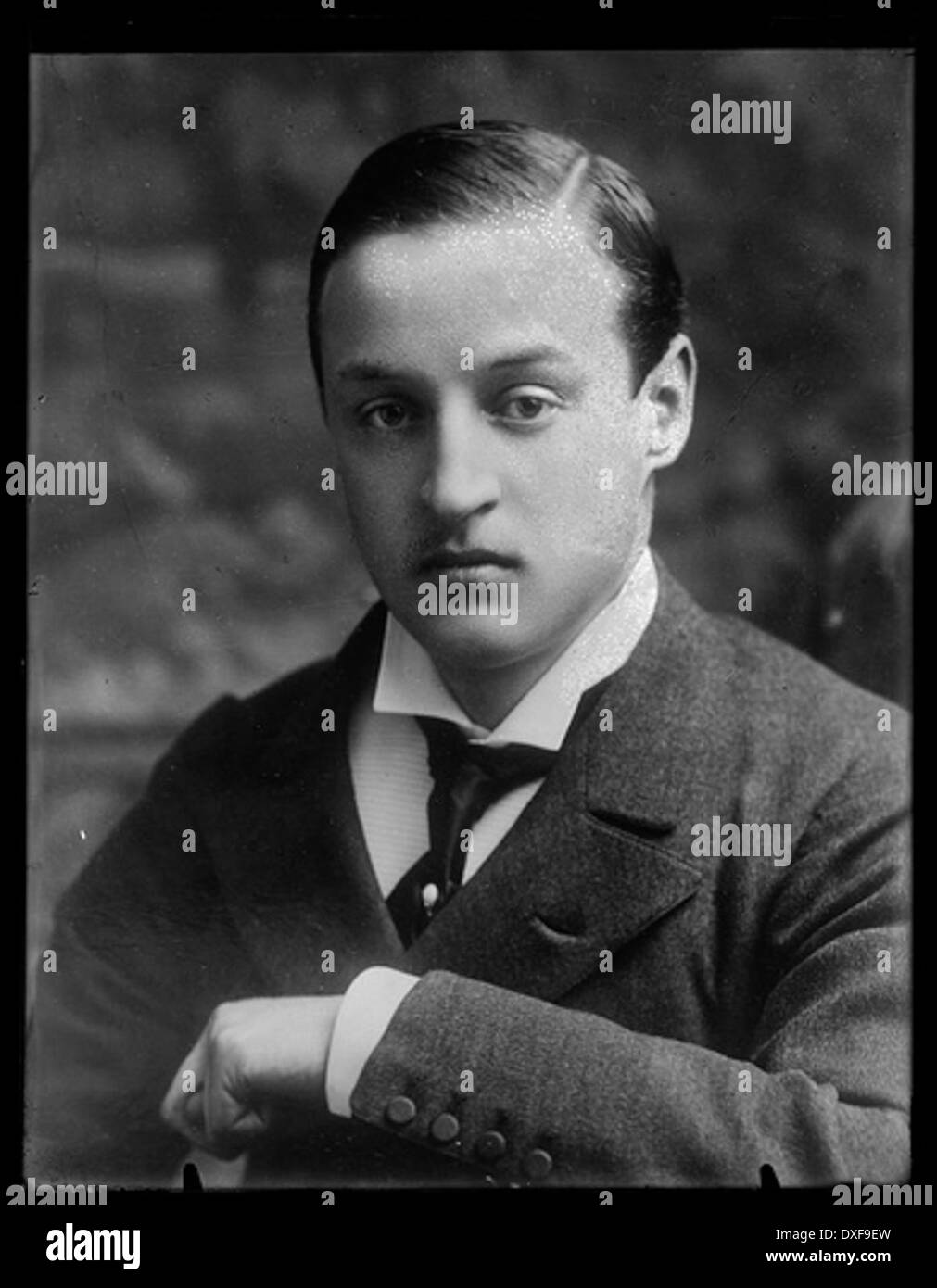 This photograph captures the Duke of Marlborough, a notable historical ...