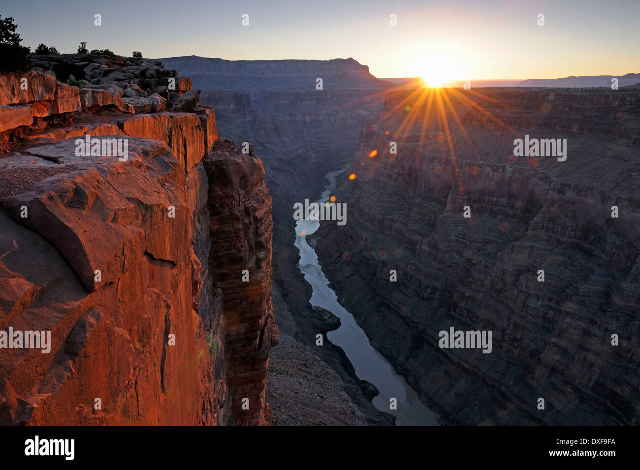 Grand Canyon North Rim, Toroweap Point, Arizona, USA Stock Photo - Alamy