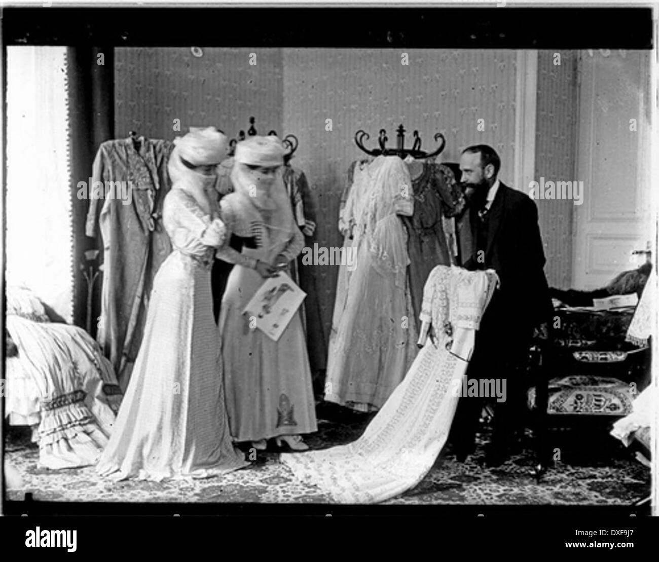 Being attended Black and White Stock Photos & Images - Alamy