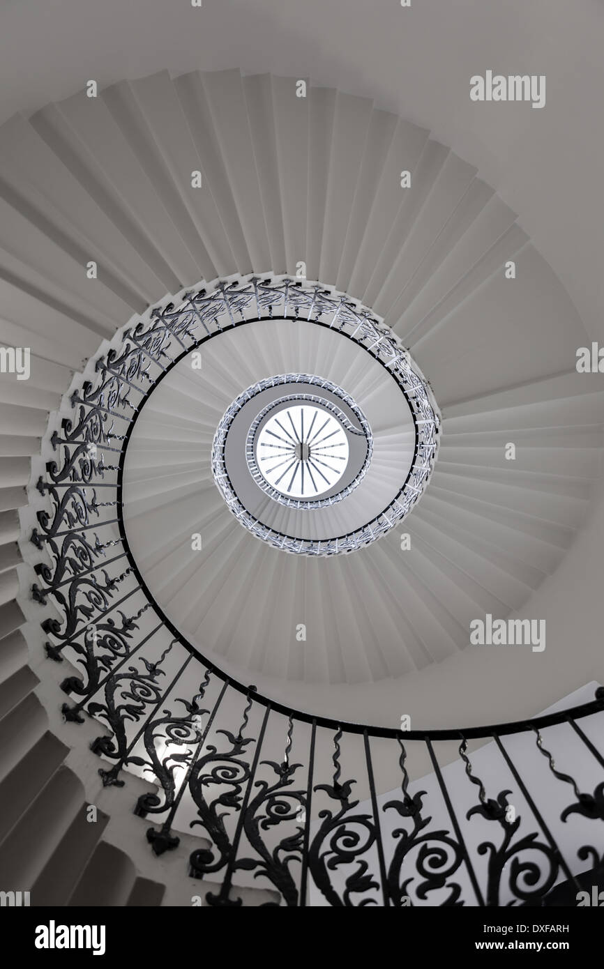 The queen's house greenwich staircase hi-res stock photography and ...