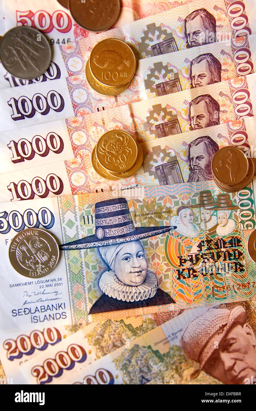 Icelandic Money High Resolution Stock Photography and Images - Alamy