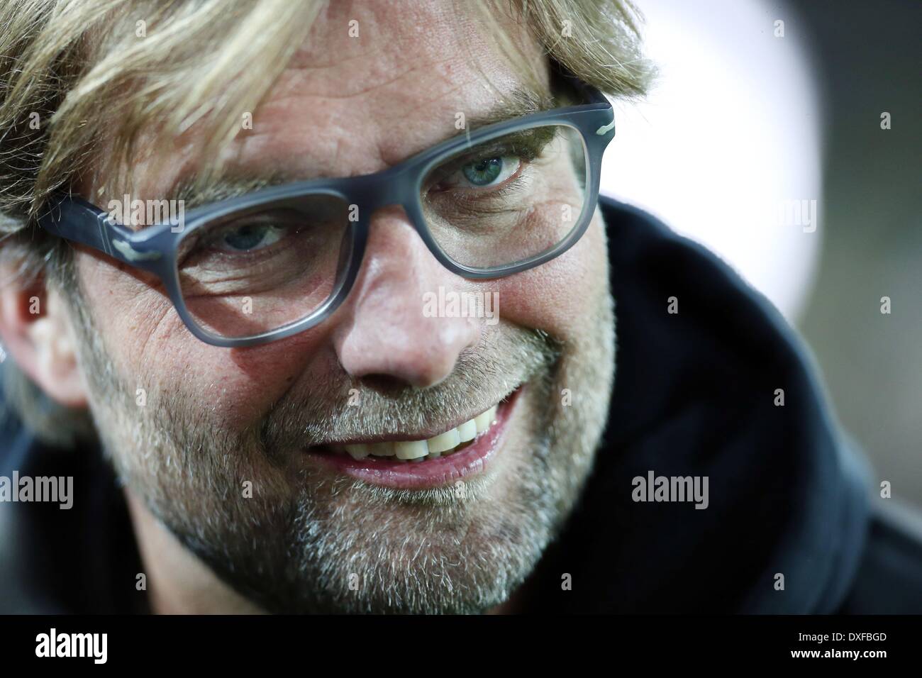 Dortmund, Germany. 25th Mar, 2014. Dortmund's coach Juergen Klopp ...