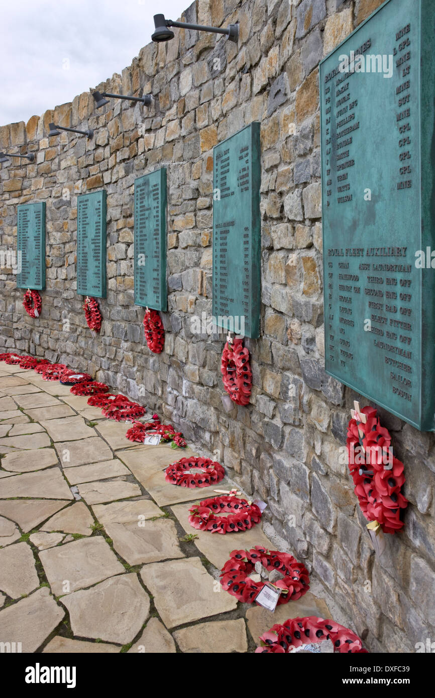 The Falklands War Memorial in Port Stanley in The Falkland Islands ...