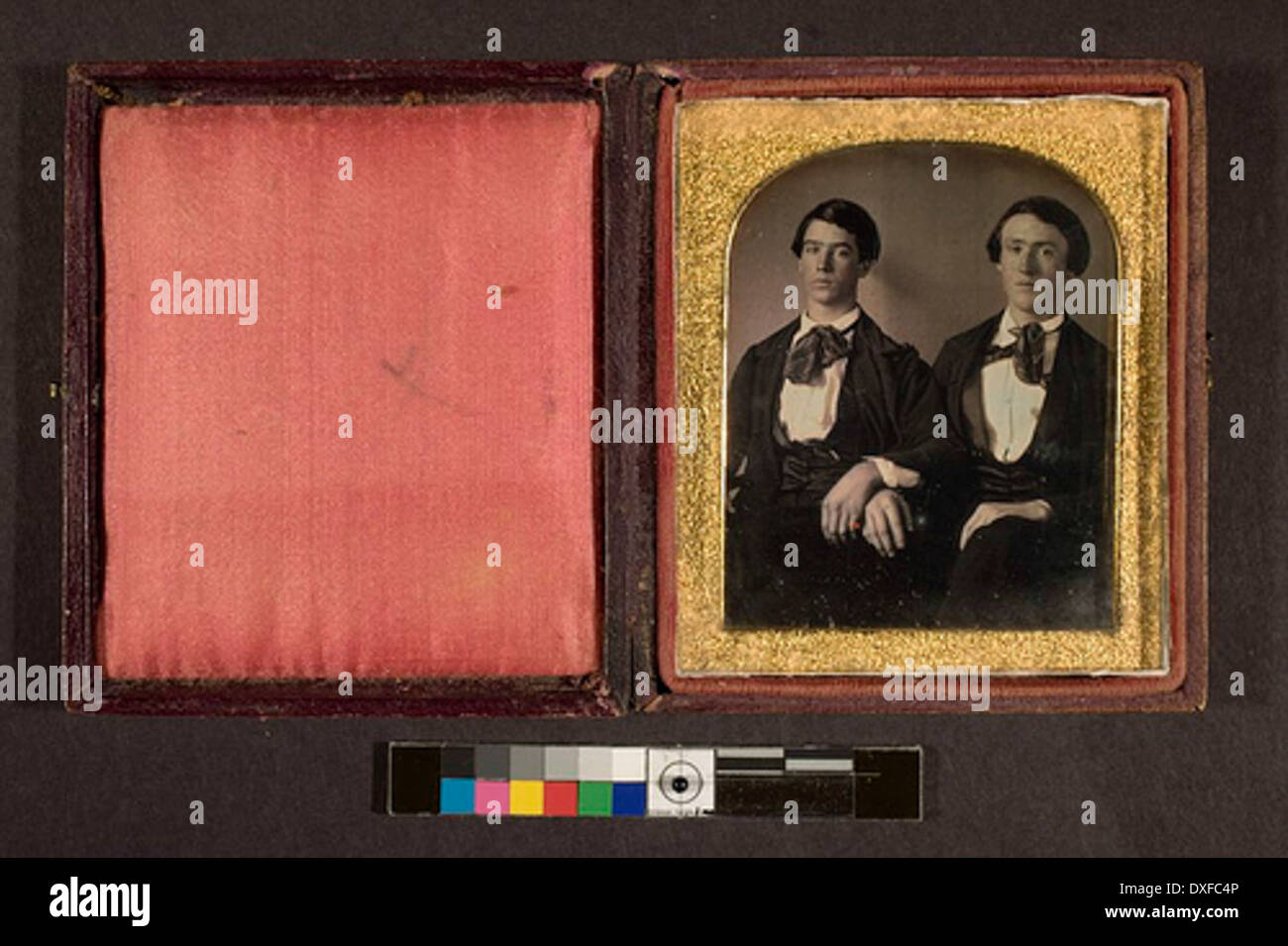 This portrait features Daniel Gilbert and possibly Betson Gordon ...