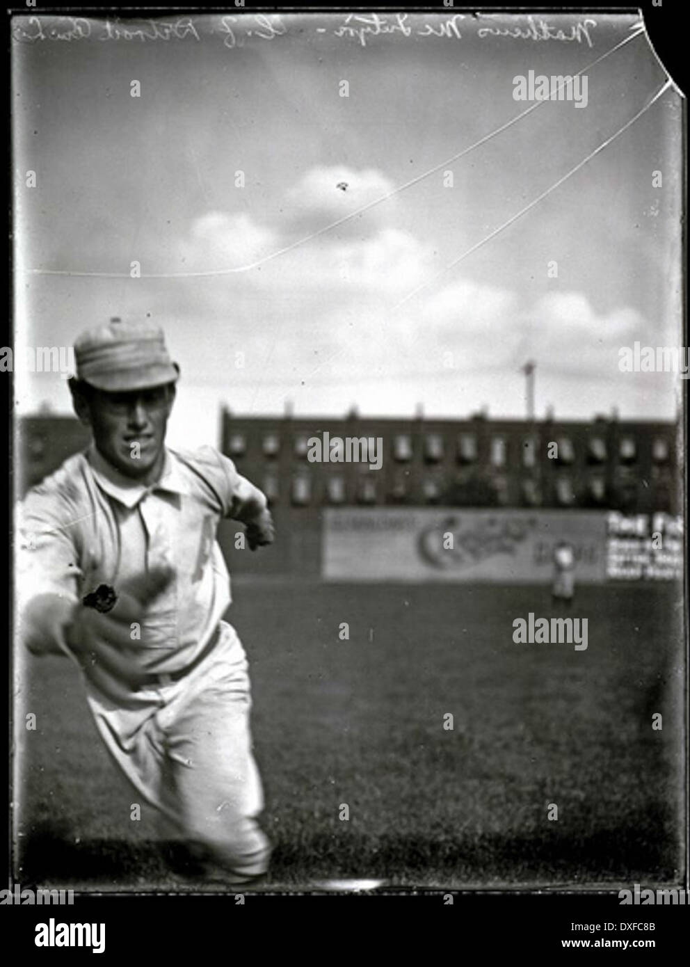 This portrait features Matty McIntyre, a baseball player from the early ...