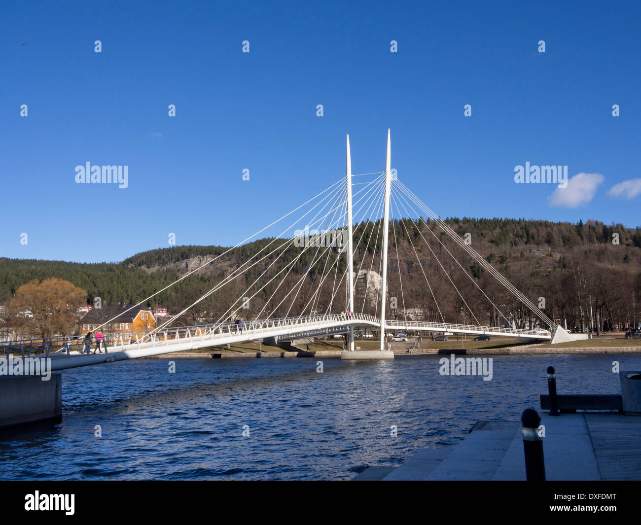 Drammen buskerud norway norwegian scandinavia town urban river hi-res ...