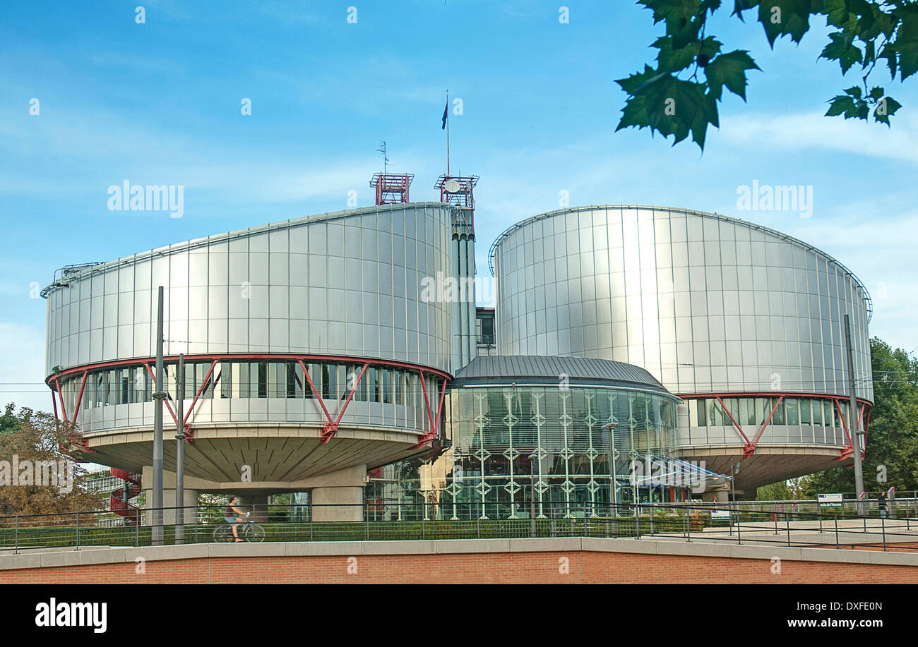 European Court of Strasbourg, France Stock Photo - Alamy