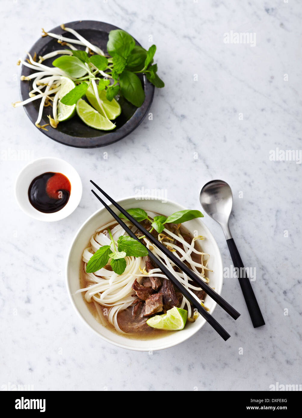 Pho condiment plate hi-res stock photography and images - Alamy