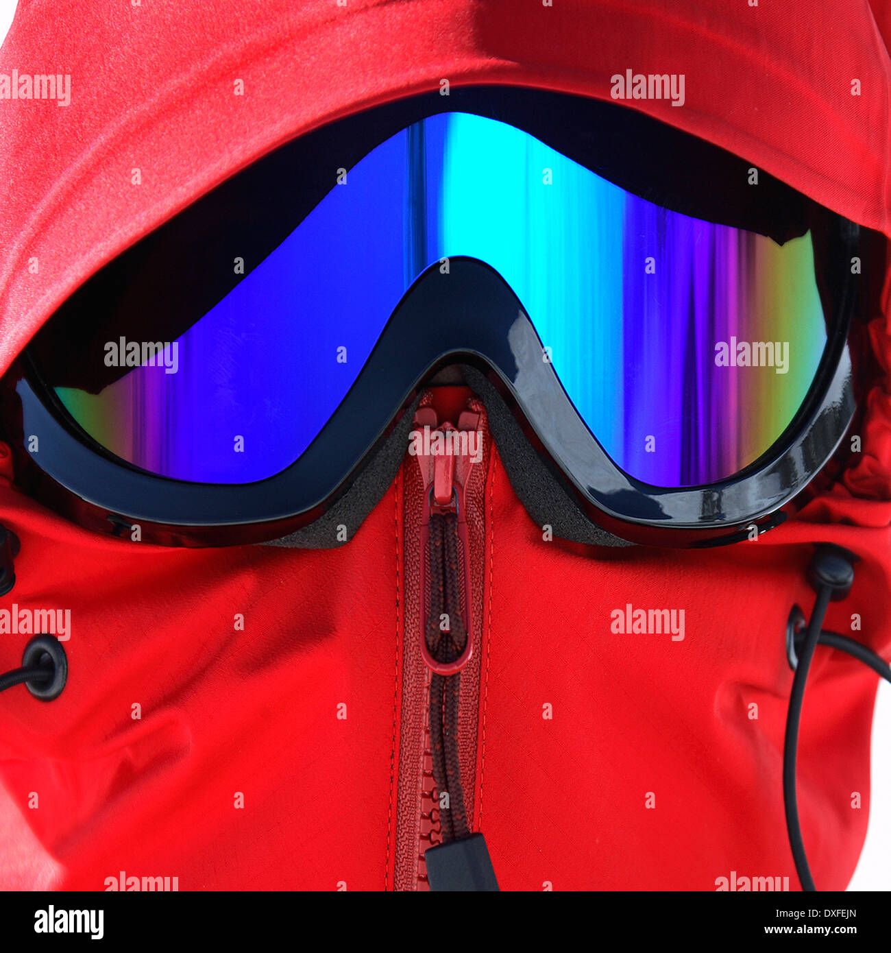 Red anorak hi-res stock photography and images - Alamy
