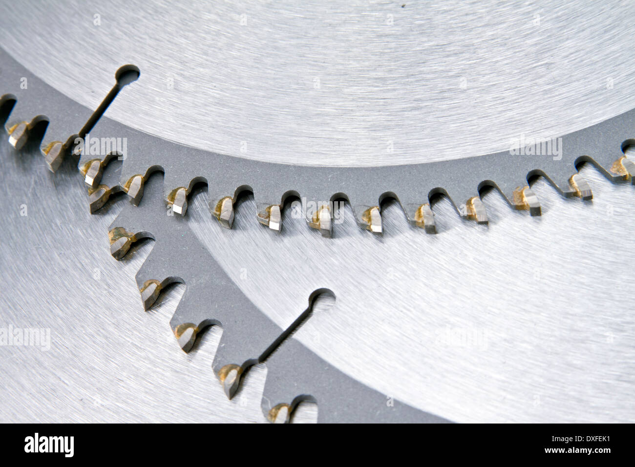 Circular saw blades Stock Photo - Alamy