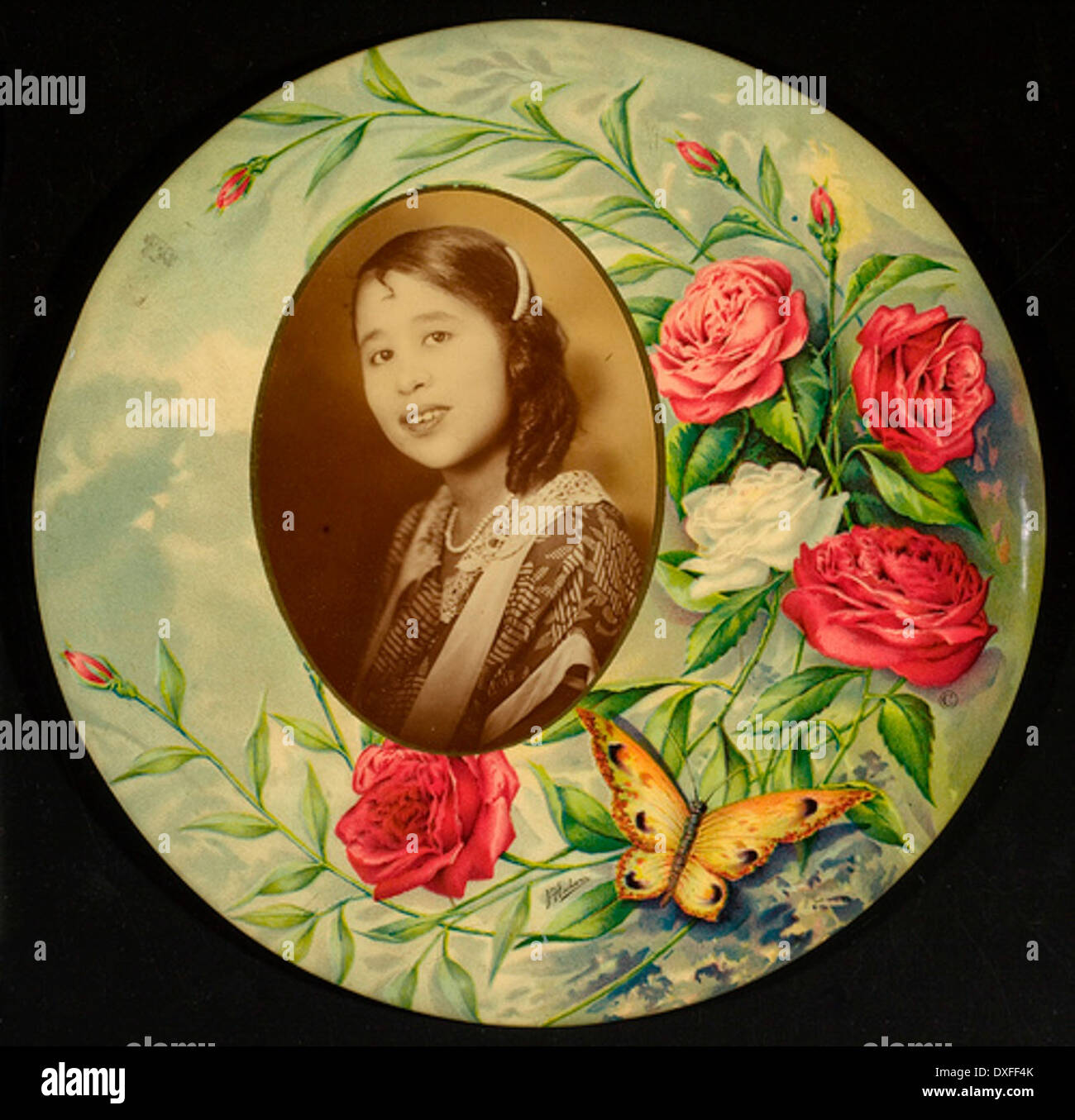 Vintage asian woman hi-res stock photography and images - Alamy