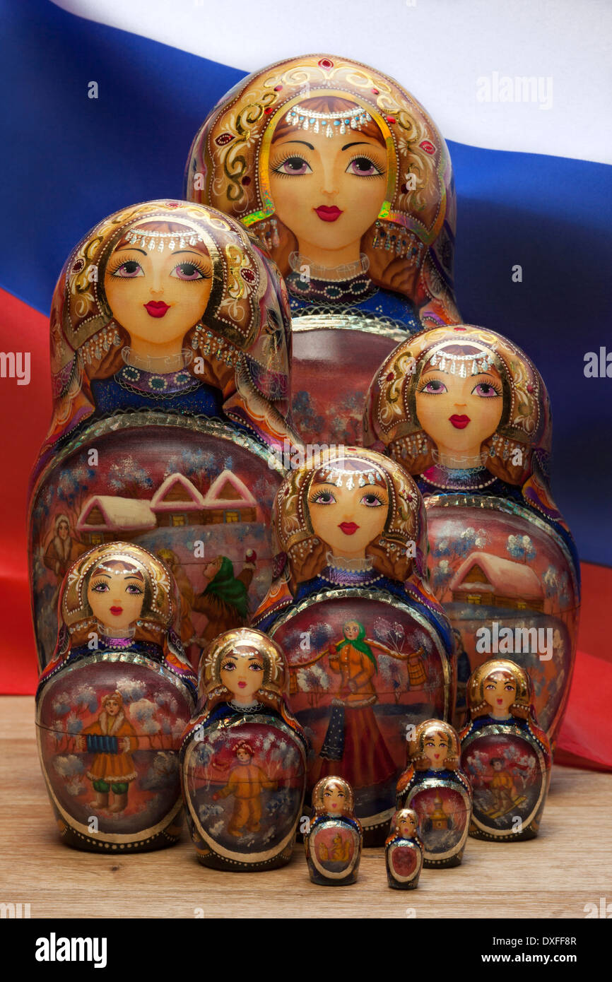 Matryoshka hi-res stock photography and images - Alamy