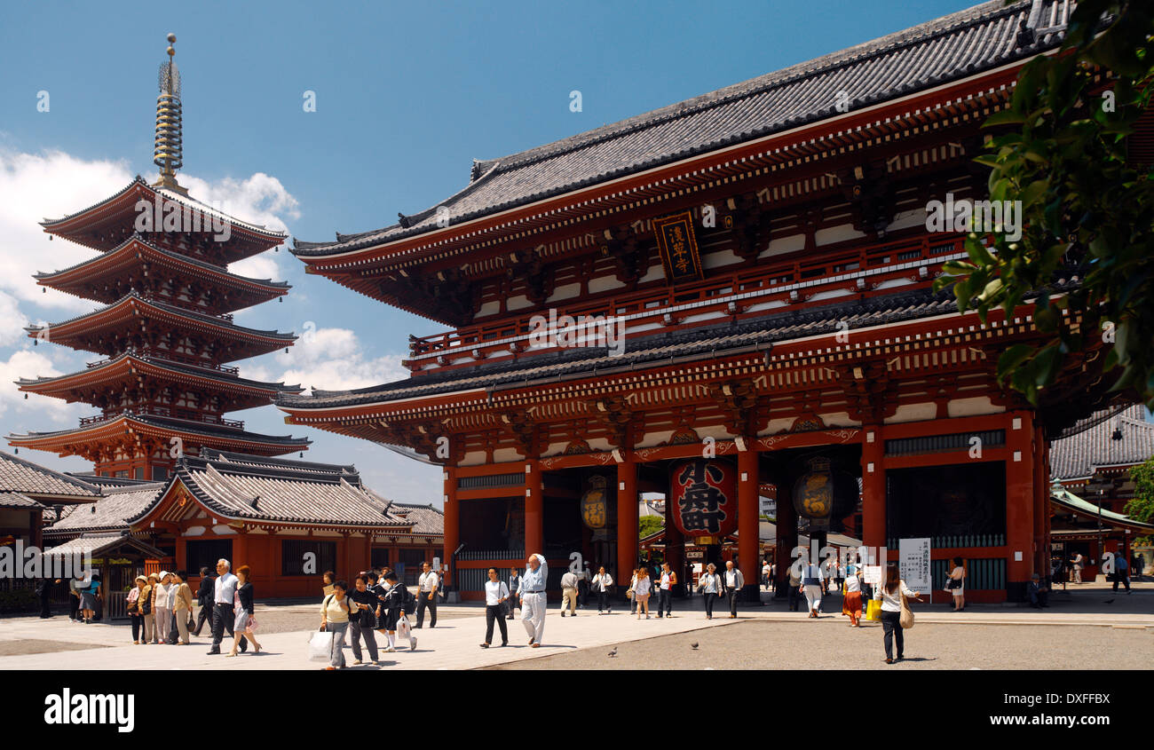 Asakusa is a district in Taito in Tokyo, Japan Stock Photo - Alamy