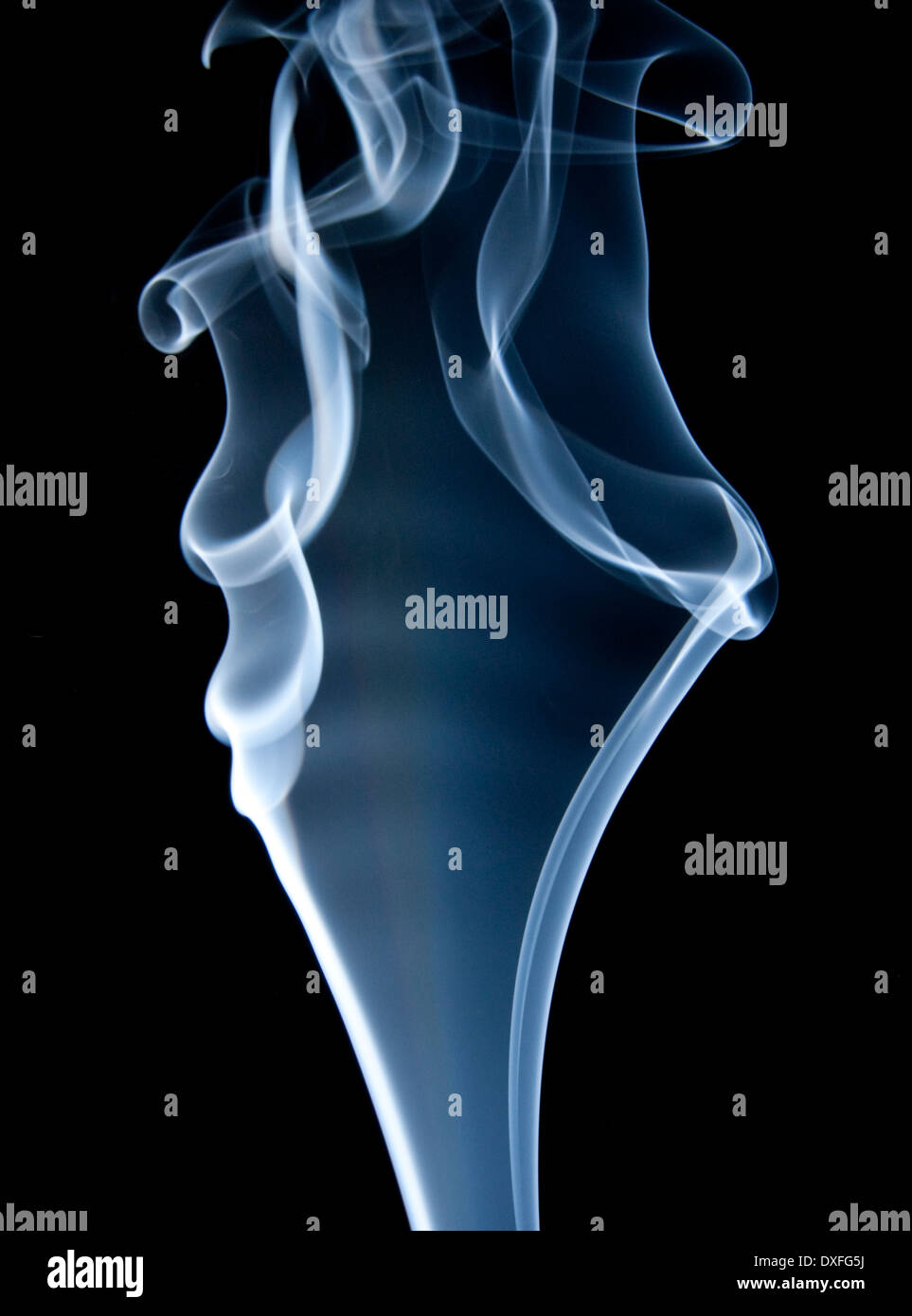 Abstract design made by photographing smoke Stock Photo - Alamy