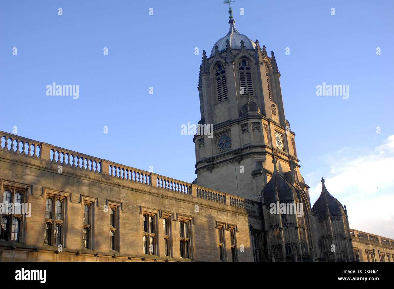 Wren's Tom Tower, Christ Church College, Oxford, GB Stock Photo - Alamy