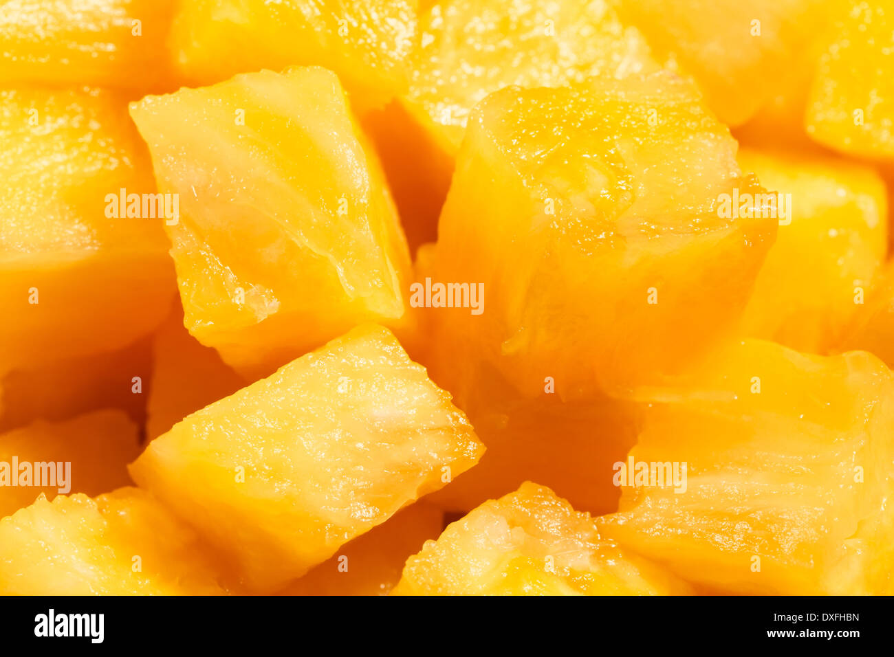 Chopped pineapple hi-res stock photography and images - Alamy