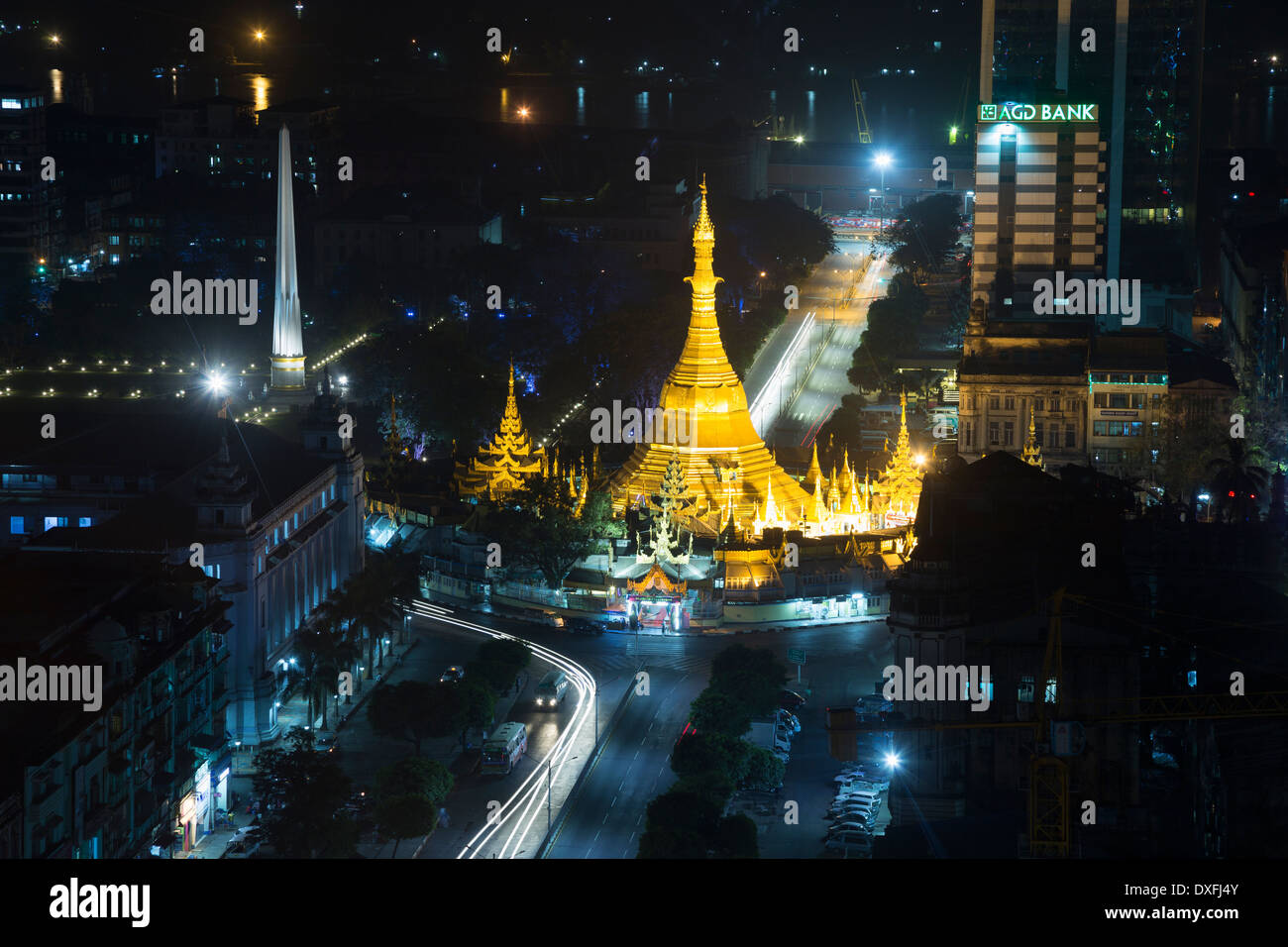 Rangoon and temple hi-res stock photography and images - Alamy