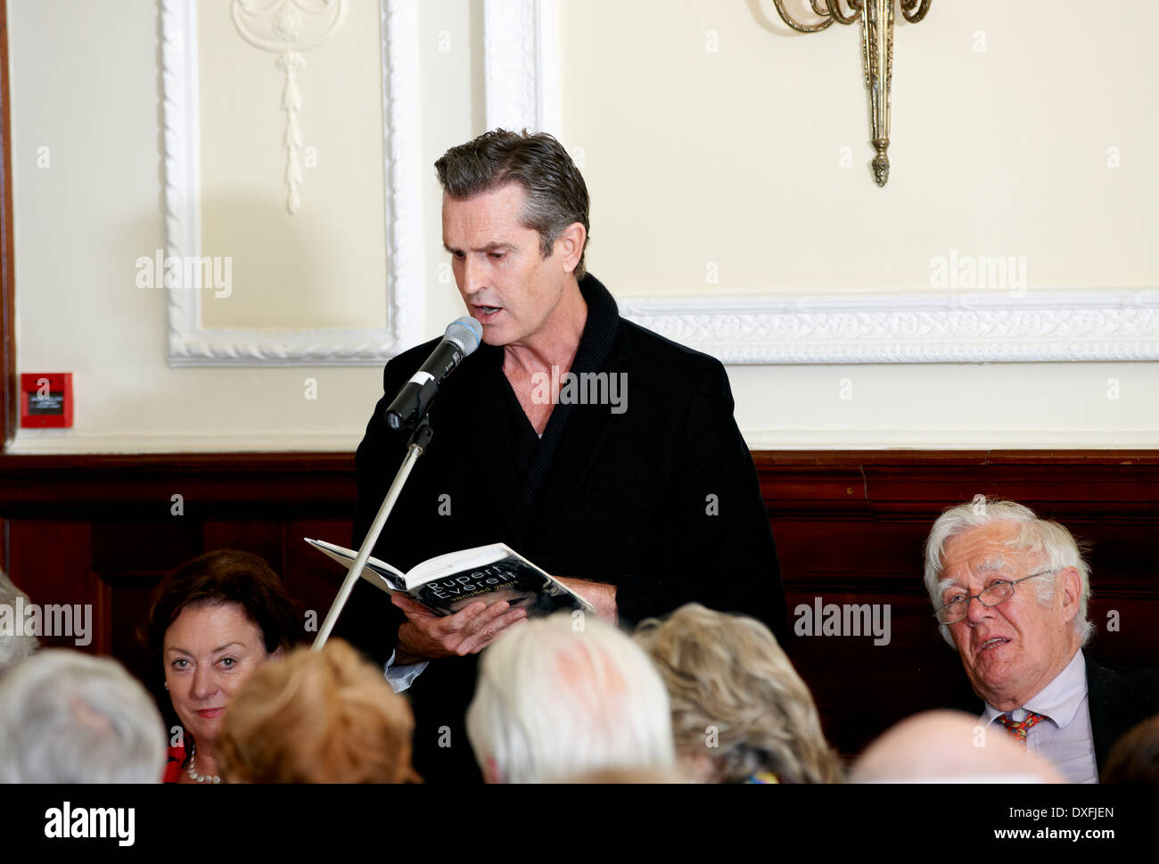 Rupert Everett reads from his book Vanished Years June 2013 Stock Photo ...